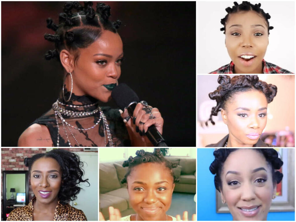 Bantu Knot Outs on Different Textures and Lengths | Unruly