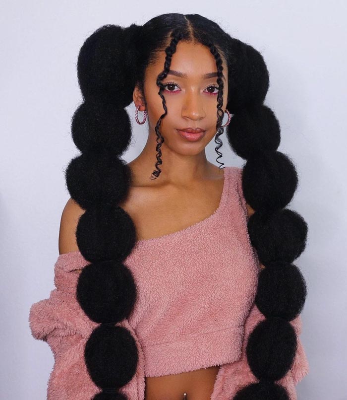 Why Are Black Girls Loving Bubble Braids? | Unruly